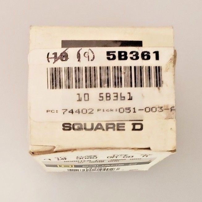 SQUARE D 9080GM6B BARRIER Class 9080 Type GM-6B Ser A GR6 or GM6 [Lot ...