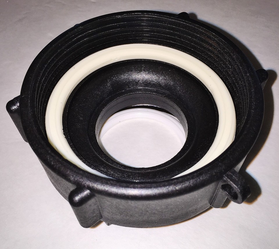 275 330 Gn IBC Tote Tank Valve Adapter KINGTAINER Female 80mm Thread x ...