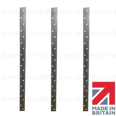 1000mm Flat Restraint Strap Heavy Duty Galvanised Steel Joist Rafter ...