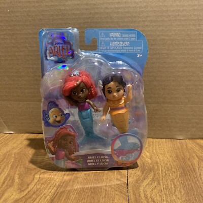 Disney Junior Ariel "Ariel & Lucia" Figures Color Changing and Poseable ...