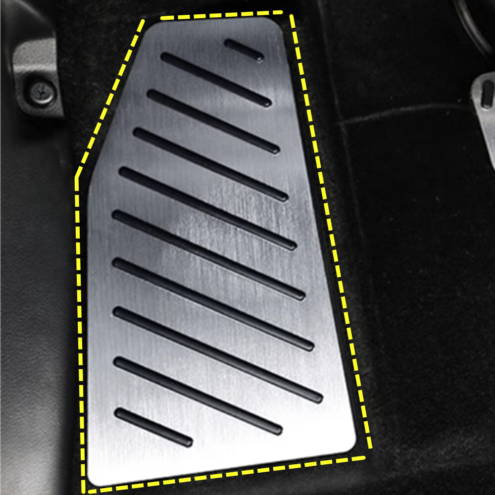 3Pcs Car Footrest Gas Brake Pedal Covers for Lexus RX350H RX500H RX350 ...