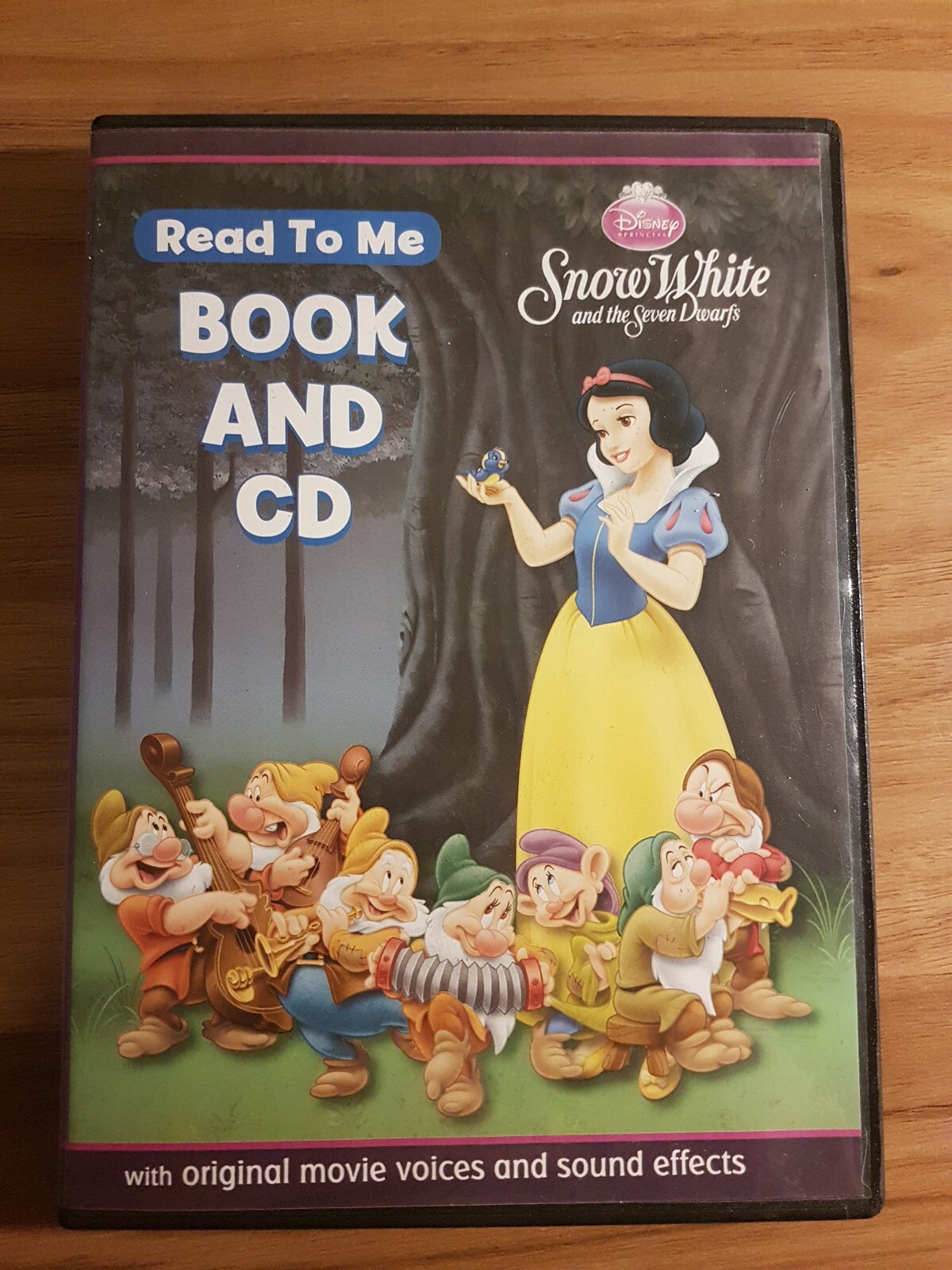 Disney Read To Me Book And Cd Snow white and the seven Dwarfs | eBay ...