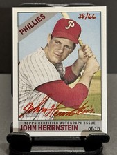 2015 Topps Heritage - Real One Autographs #ROA-JH John Herrnstein (AU ...