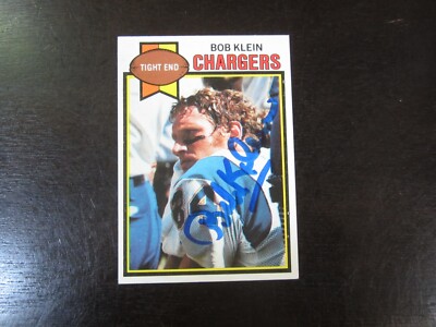 1979 Topps # 51 Bob Klein Autograph Signed Auto Card (M2) San Diego ...