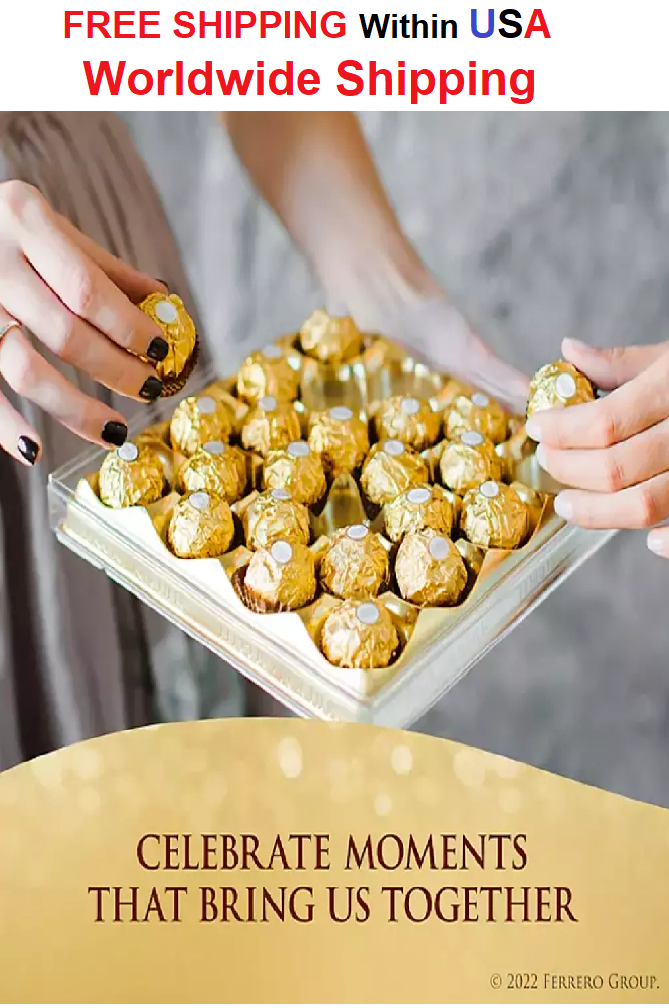 Ferrero Rocher Hazelnut Chocolates - 48 Count for sale online | eBay