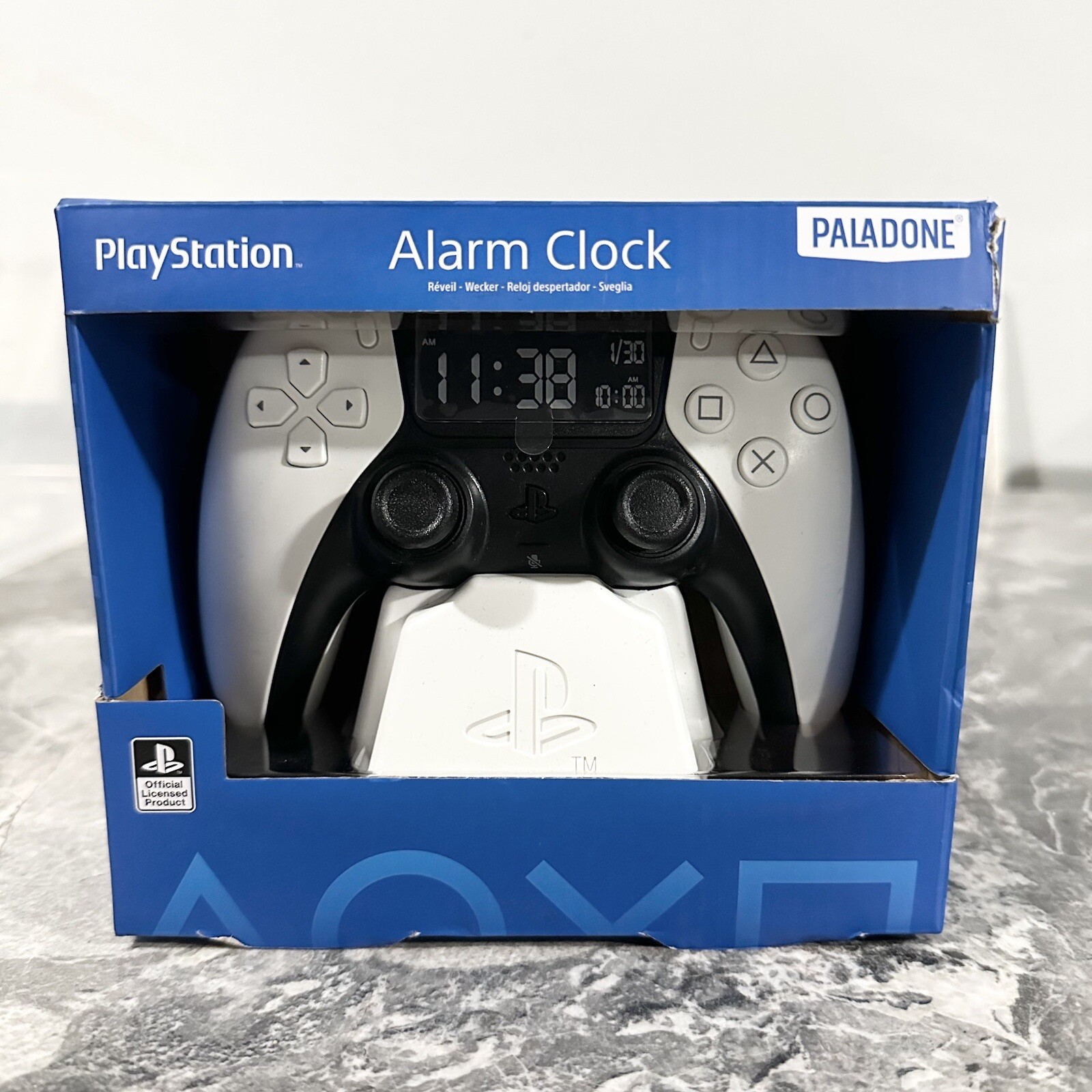 PlayStation 5, DIGITAL ALARM CLOCK PS5 Dualsense Controller, NEW