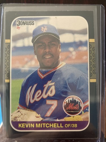 1987 Donruss Baseball Kevin Mitchell Rookie Card #599 | eBay
