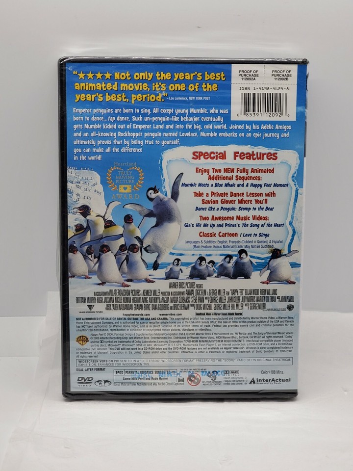 Happy Feet Widescreen Edition dvd New | eBay