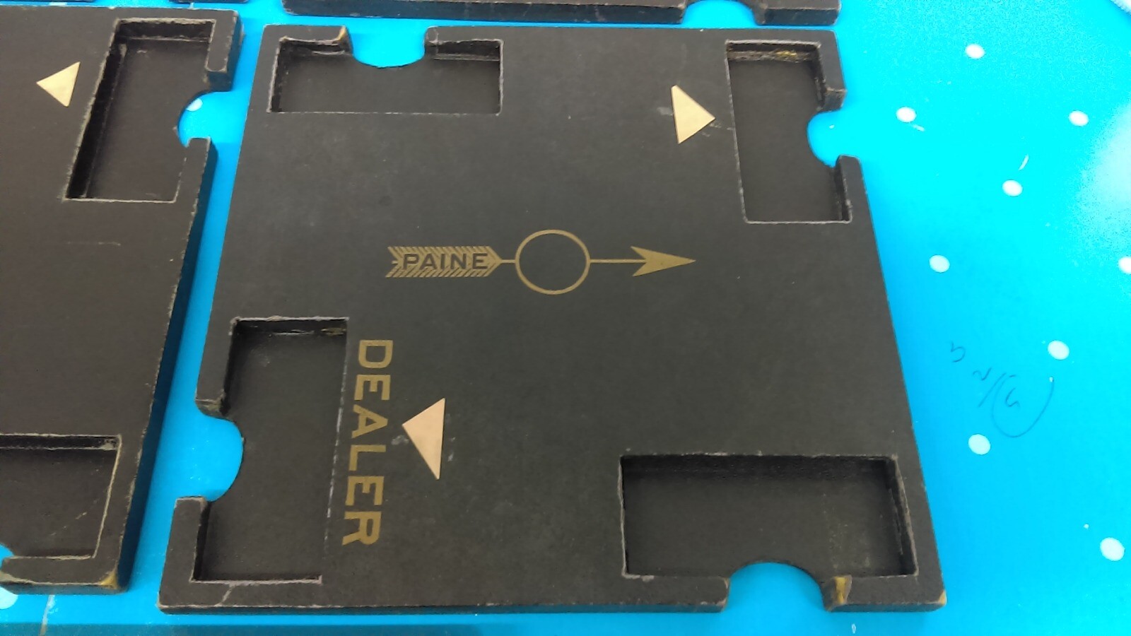 Antique Vintage 1900 Paine's Duplicate Whist Bridge Card Trays ...