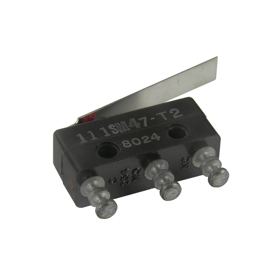 SPDT 5A 250 VAC Straight Lever Snap Action Switch Micro Switch 111SM47 ...