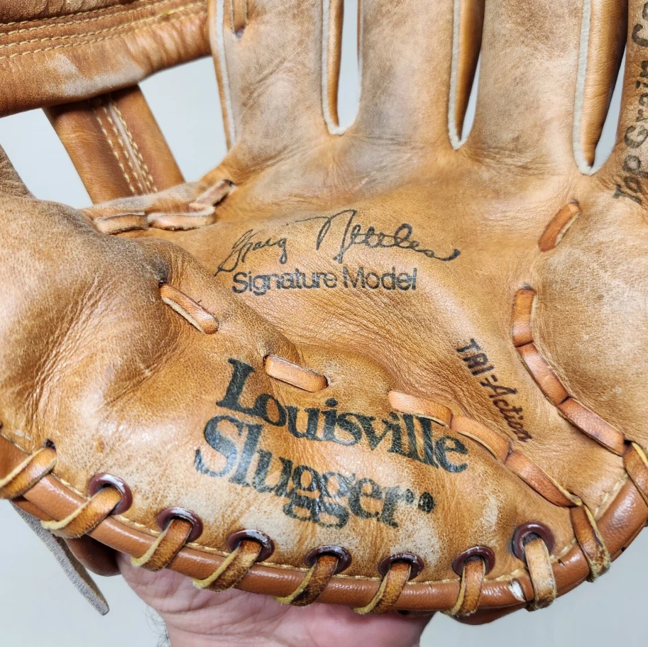 Greg Nettles Louisville Slugger LSG26 Baseball Glove Brown Right Hand ...