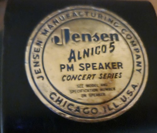 1956 Jensen P 12 R Vintage Speaker Re-coned | eBay