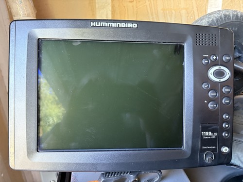 Humminbird 1199CI HD SI GPS Fishing Fishfinder Display CHO | eBay
