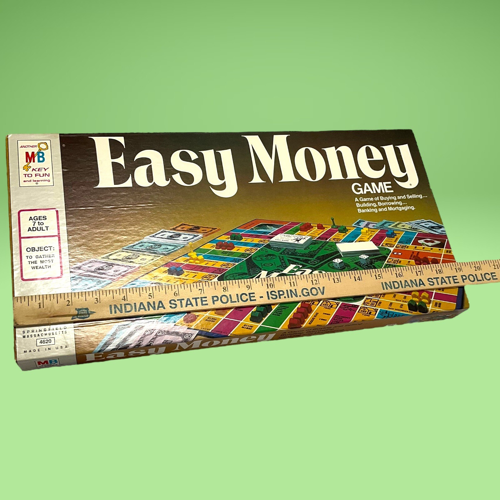 Vintage 1974 Milton Bradley Easy Money Board Game Pieces Sealed Never ...
