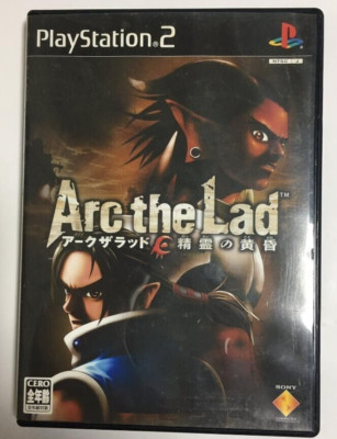 PS2 PlayStation 2 Arc the Lad Japanese Games With Box Tested Genuine | eBay