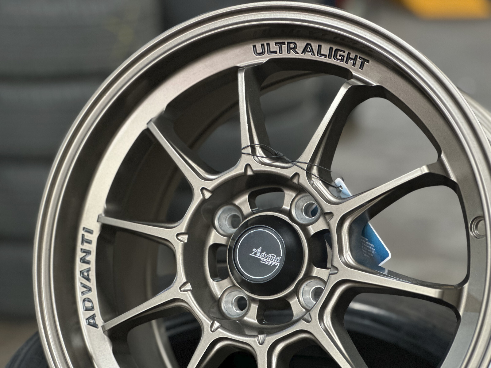 New 15x7J Advanti Tallo Wheel 4x100 Fits HONDA TOYOTA MAZDA BRONZE (4 ...