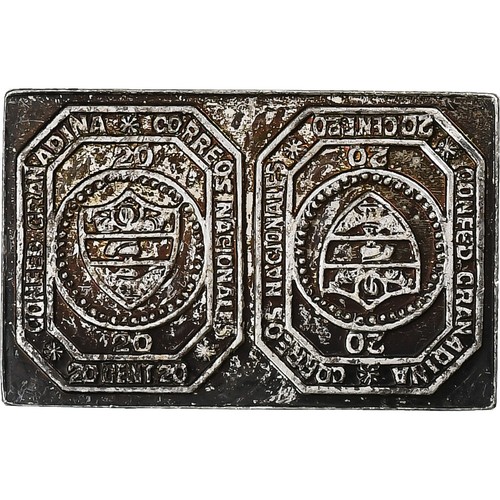 [#1158446] France, Timbre, Columbia Granadine Confederation, Silver, AU ...