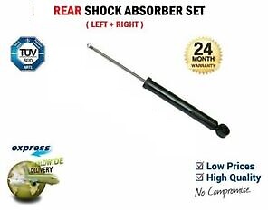 1x REAR AXLE Shock Absorbers for AUDI A3 2.0 TDi quattro 2006-2008 ...