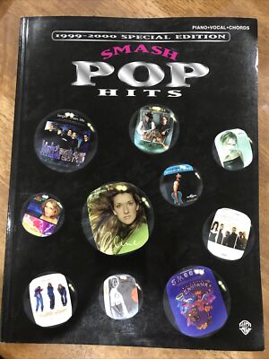 Warner Bros Smash Pop Hits 1999-2000 Special Edition Song Book ...