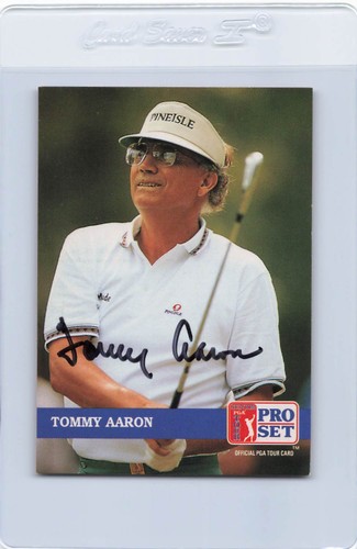 1992 Pro Set Golf #234 Tommy Aaron Signed Auto *J8782 | eBay