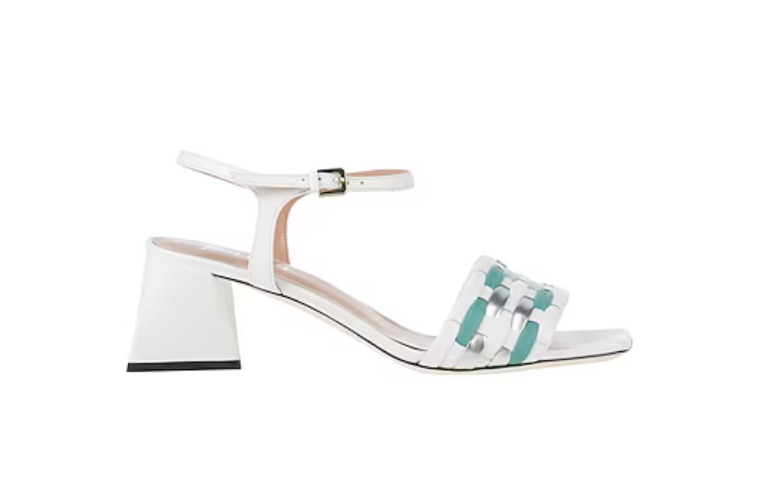 Pollini Women Ankle Strap Heel Open Toe Sandal, Size 40 (Italy) | eBay