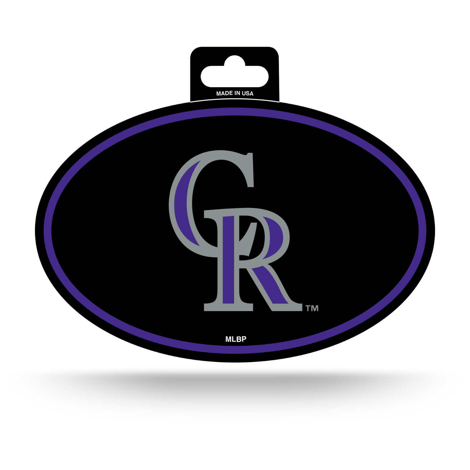 Colorado Rockies Oval Decal Sticker Full Color NEW!! 3x5 Inches Free ...
