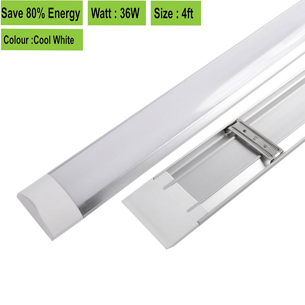 2 x 36W/44W 4FT 1200MM SLIM LED BATTEN LINEAR Bright Ceiling TUBE LIGHT ...