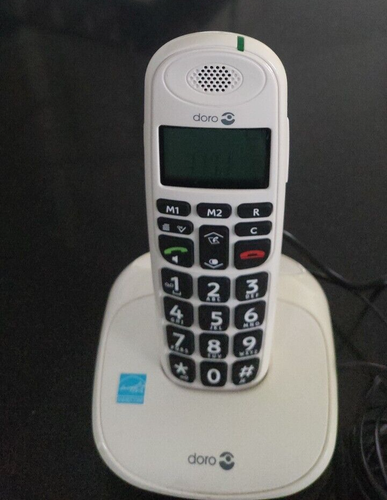 Doro PhoneEasy 100 - White - DECT Seniors Cordless Phone - used | eBay