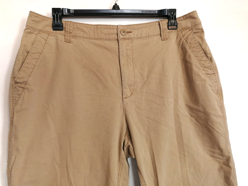 Old Navy Pants Womens XL Brown OG Chino High-Rise Stretch Pockets ...