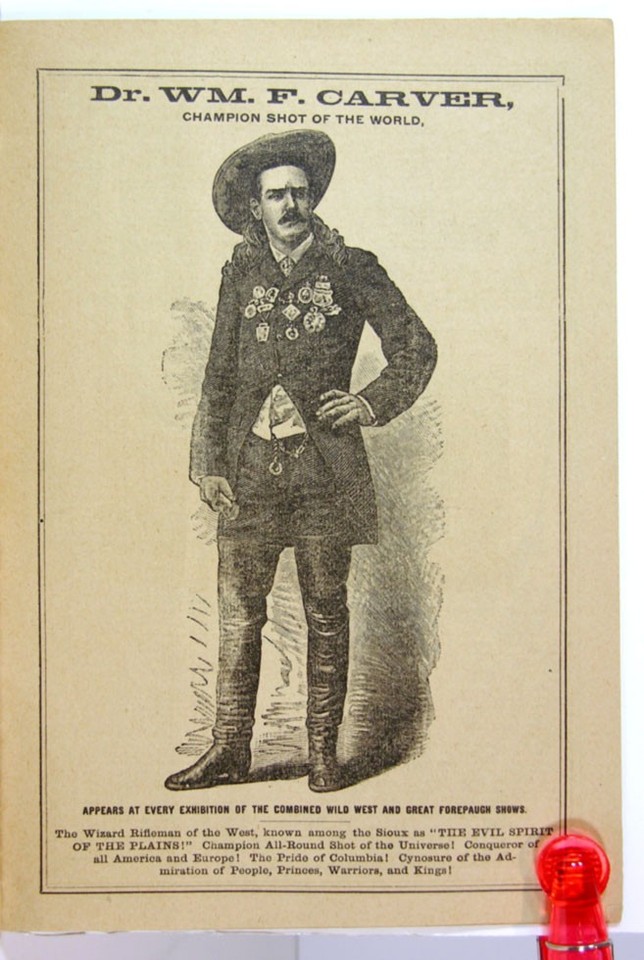 1888 FOREPAUGH WILD WEST SHOW ON SITE PROGRAM GEORGE CUSTER COVER ...