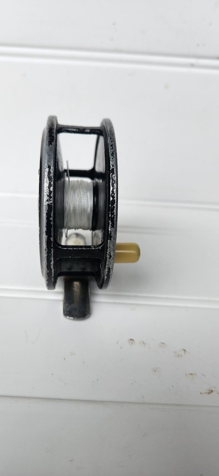 Vintage Meisselbach Rainbow 627 fly reel horseshoe latch and H&H 4WTDT ...