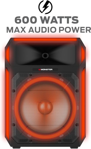 Monster X6 All-in-One PA Bluetooth 600w Speaker System 700512043785| eBay