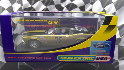 SCALEXTRIC 1/32 SLOT CAR C2797 FORD MUSTANG BOSS 302 #78 NIB | eBay