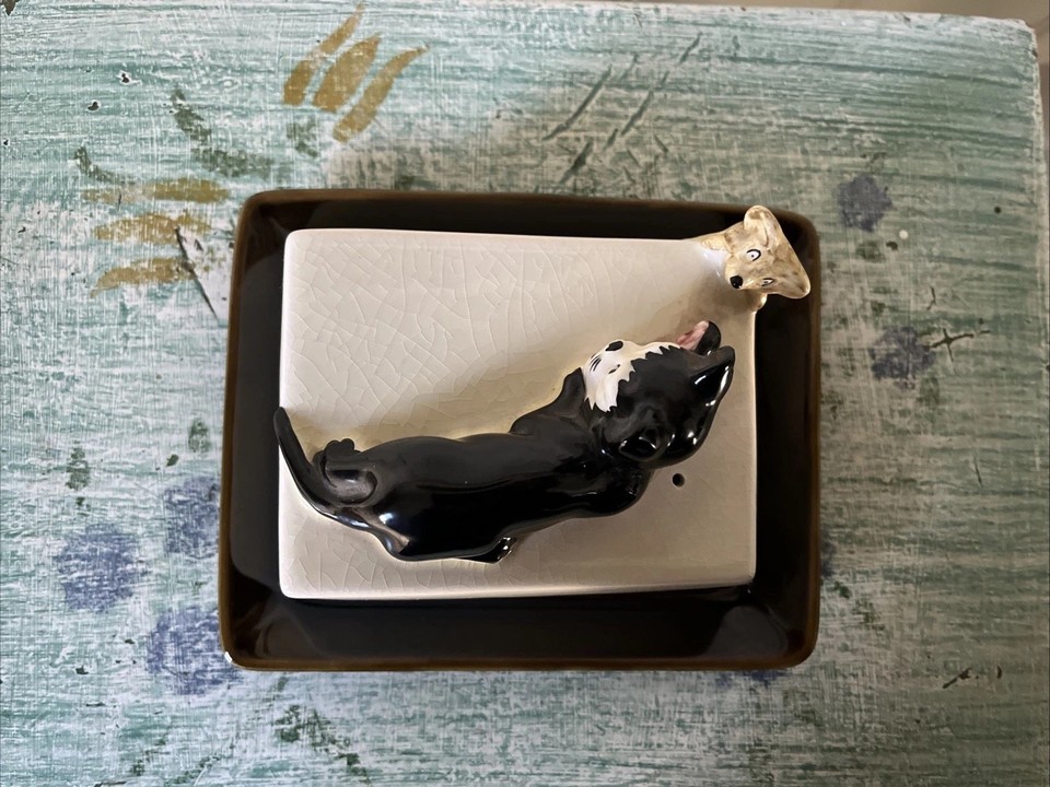Vintage Retro 1960's/70’s Sylvac 4525 Cat & Mouse (Tom & Jerry) Cheese ...