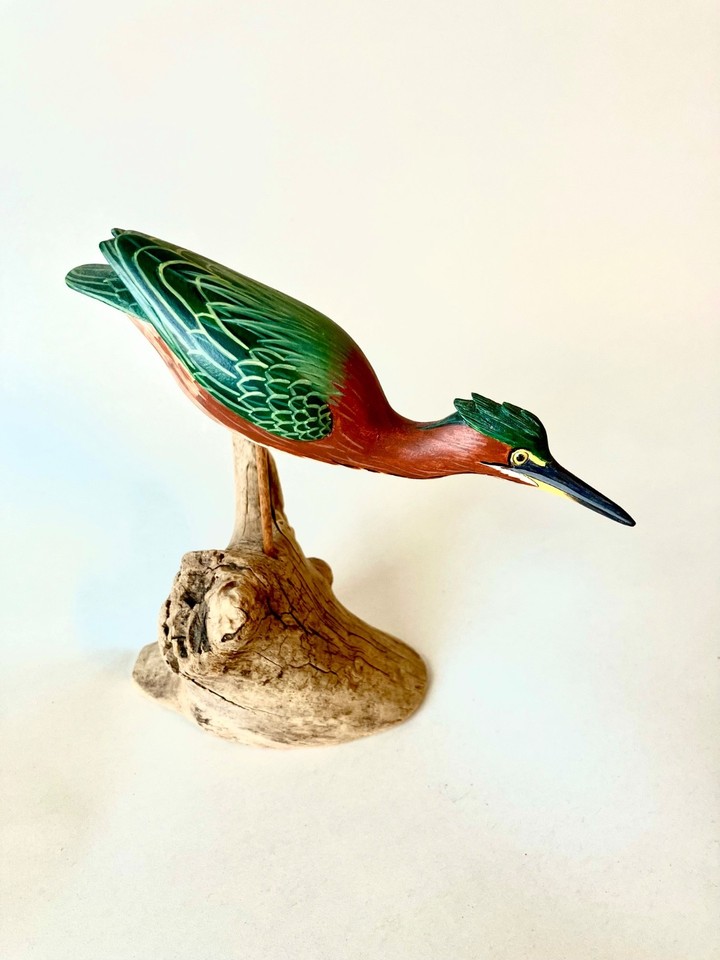 Manfred Scheel Miniature Bird Carving | eBay