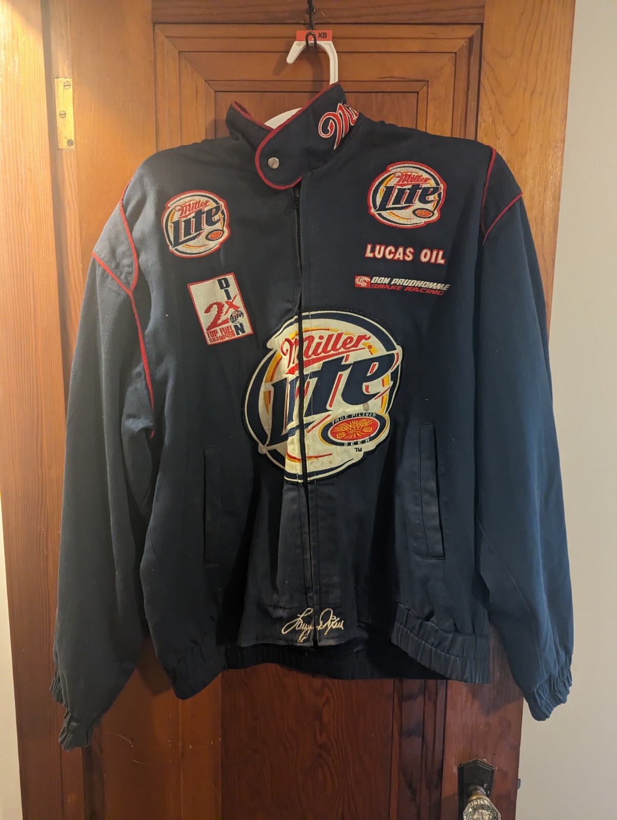 Miller Lite Racing Jacket Snake Racing Larry Dixon Do… - Gem