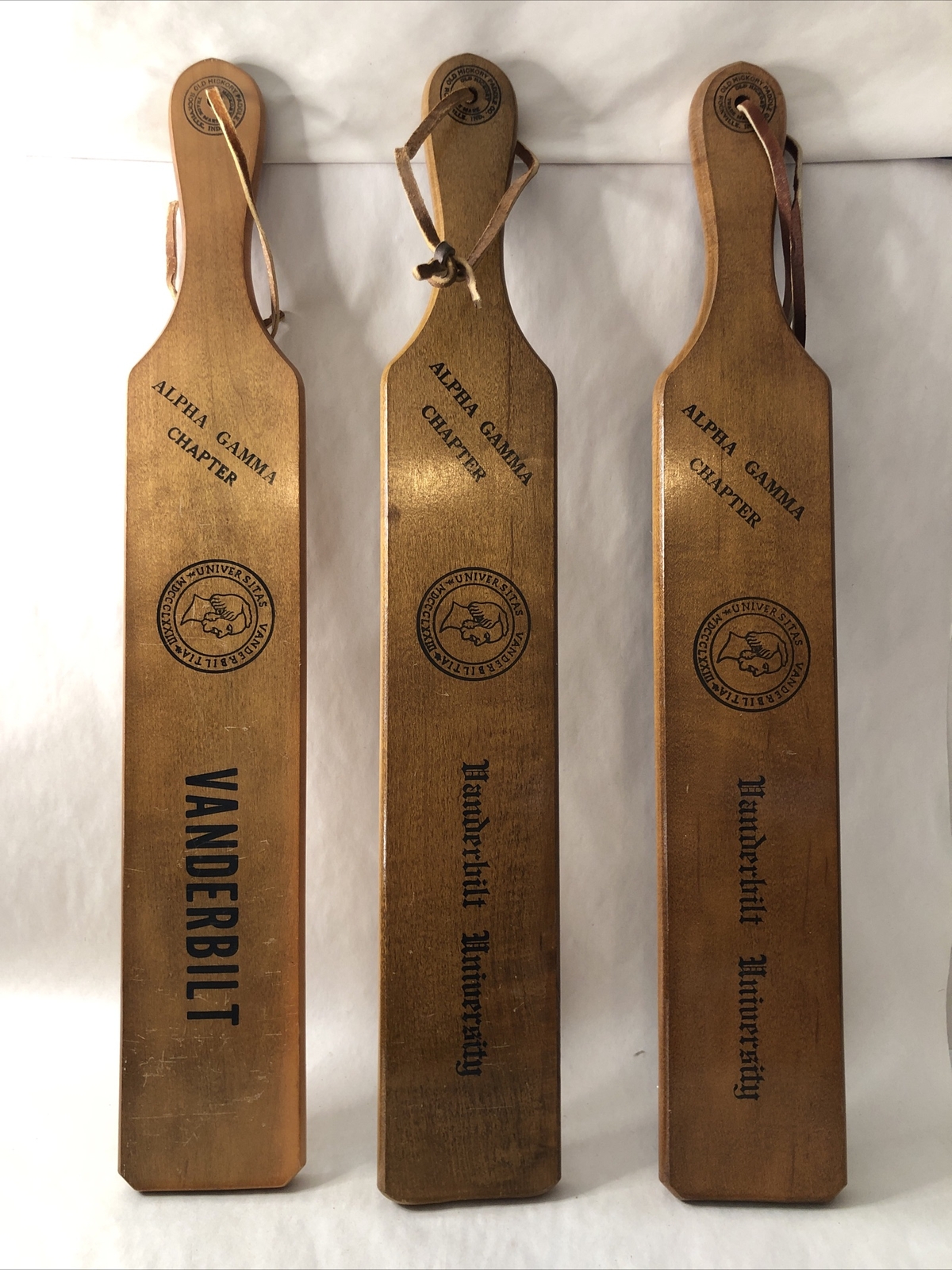 3 Rare Vtg 1982-1984 Vanderbilt University, ZBT Fraternity Pledge ...