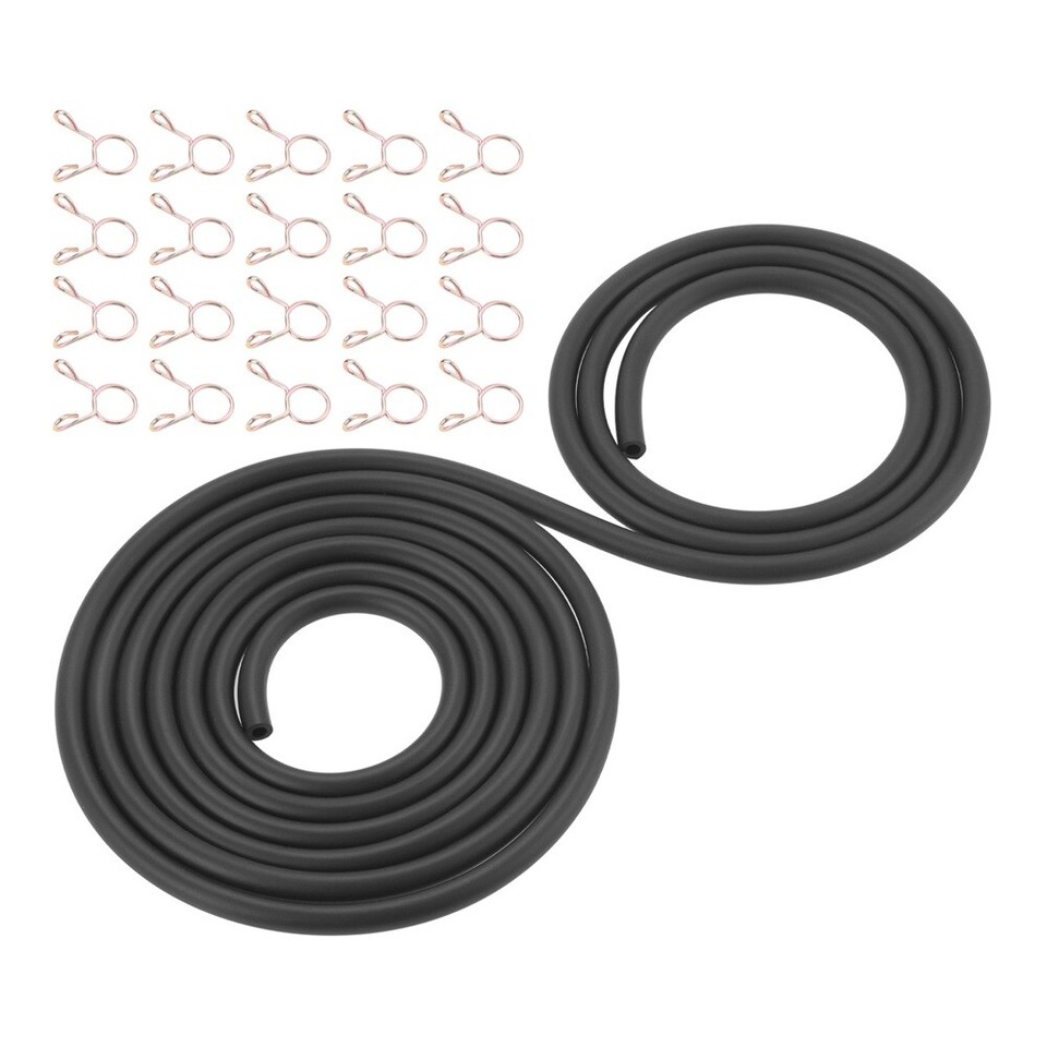3M Fuel Tube + Clamps or Clip Rings for Chainsaw Blowers Weedeater ...