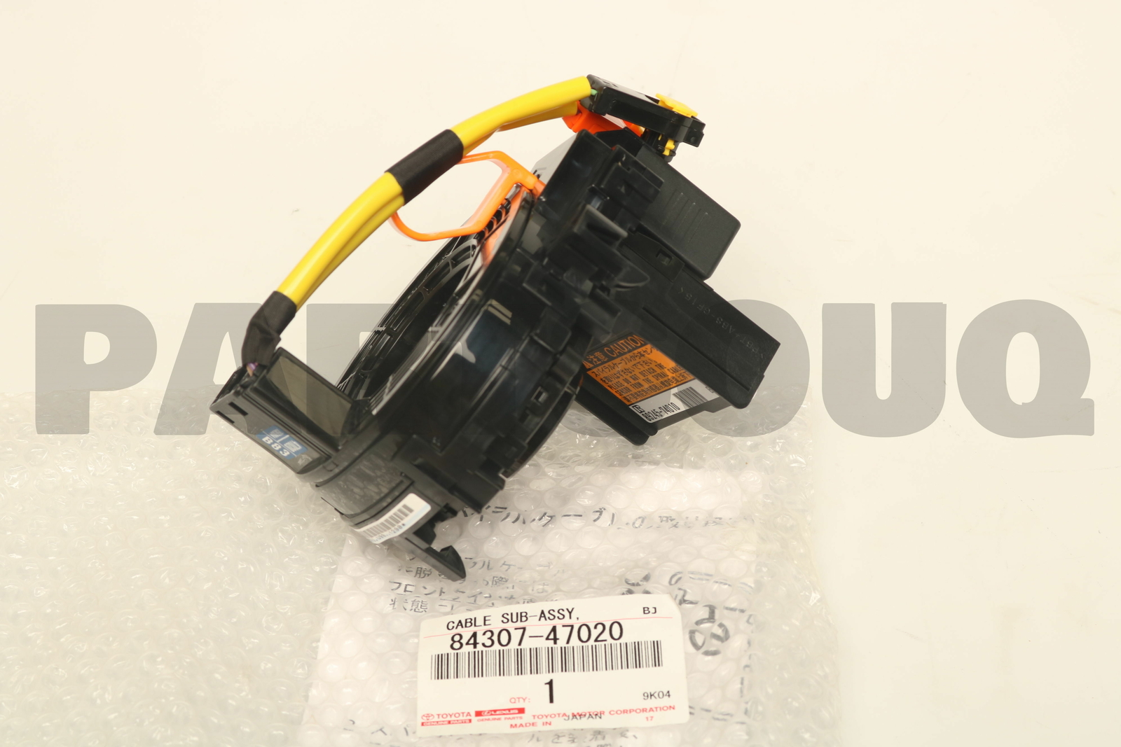 8430747020 Genuine Toyota CABLE SUB-ASSY, SPIRAL 84307-47020 | eBay ...