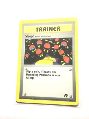SLEEP! - 79/82 - Team Rocket - Pokemon Card - LP | eBay