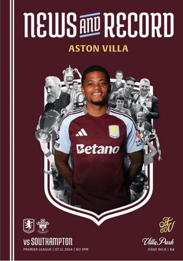 * 2024/25 - ASTON VILLA HOME PROGRAMMES - CHOOSE FROM LIST * | eBay