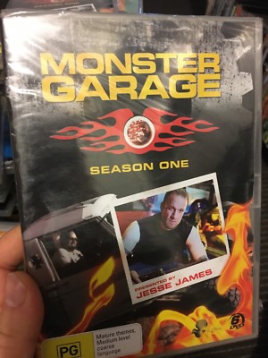 Monster Garage Season 1 brand NEW/sealed region 4 DVD (6 discs) car ...