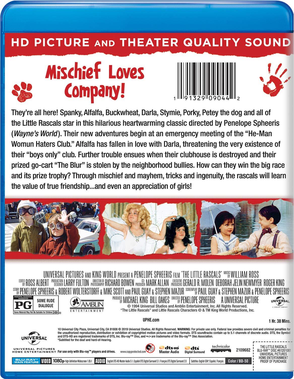 The Little Rascals (Blu-ray) Travis Tedford Kevin Jamal Woods Jordan ...