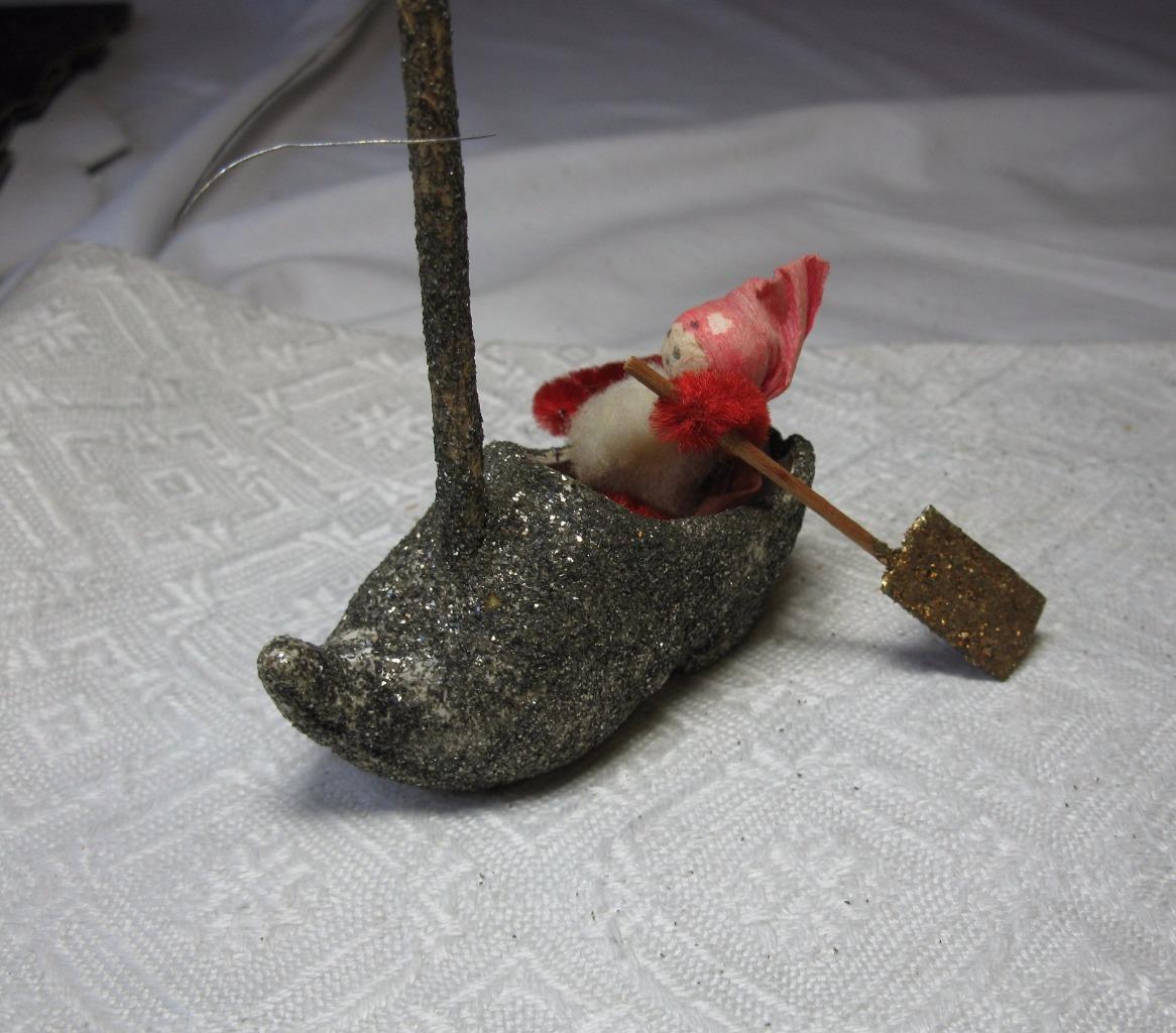 Rolling Elf Bisque Germany Snow Baby c1910 Vintage Christmas Holiday ...