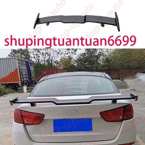 For Kia Optima 2014-2015 ABS black Rear Tail Trunk Spoiler Wing Lip TRD ...