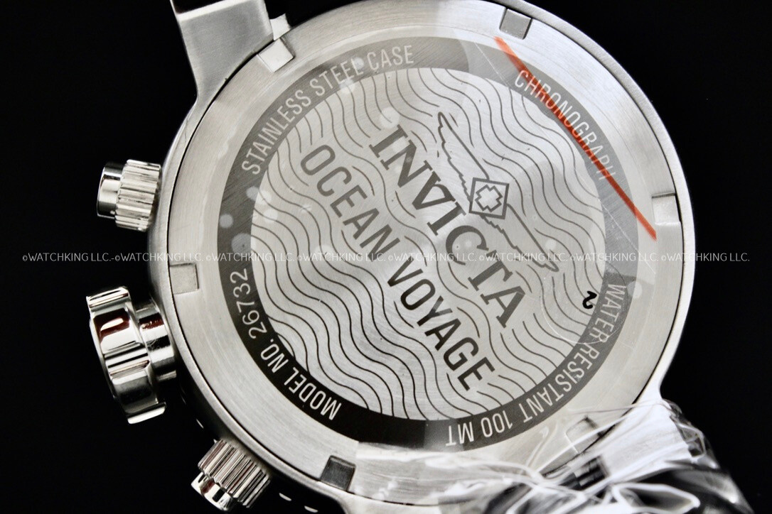 NEW Invicta Men GRAND Pro Diver OCEAN VOYAGE Charcoal Dial Chrono Strap ...