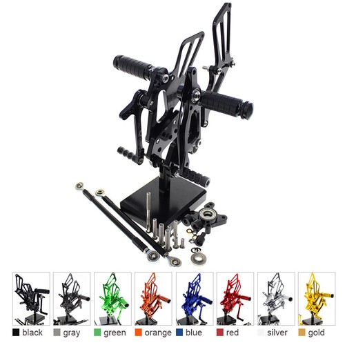 CNC Racing Footpegs Rearset Footrests Pegs Mount Fit CBR1000RR 04 2005 ...