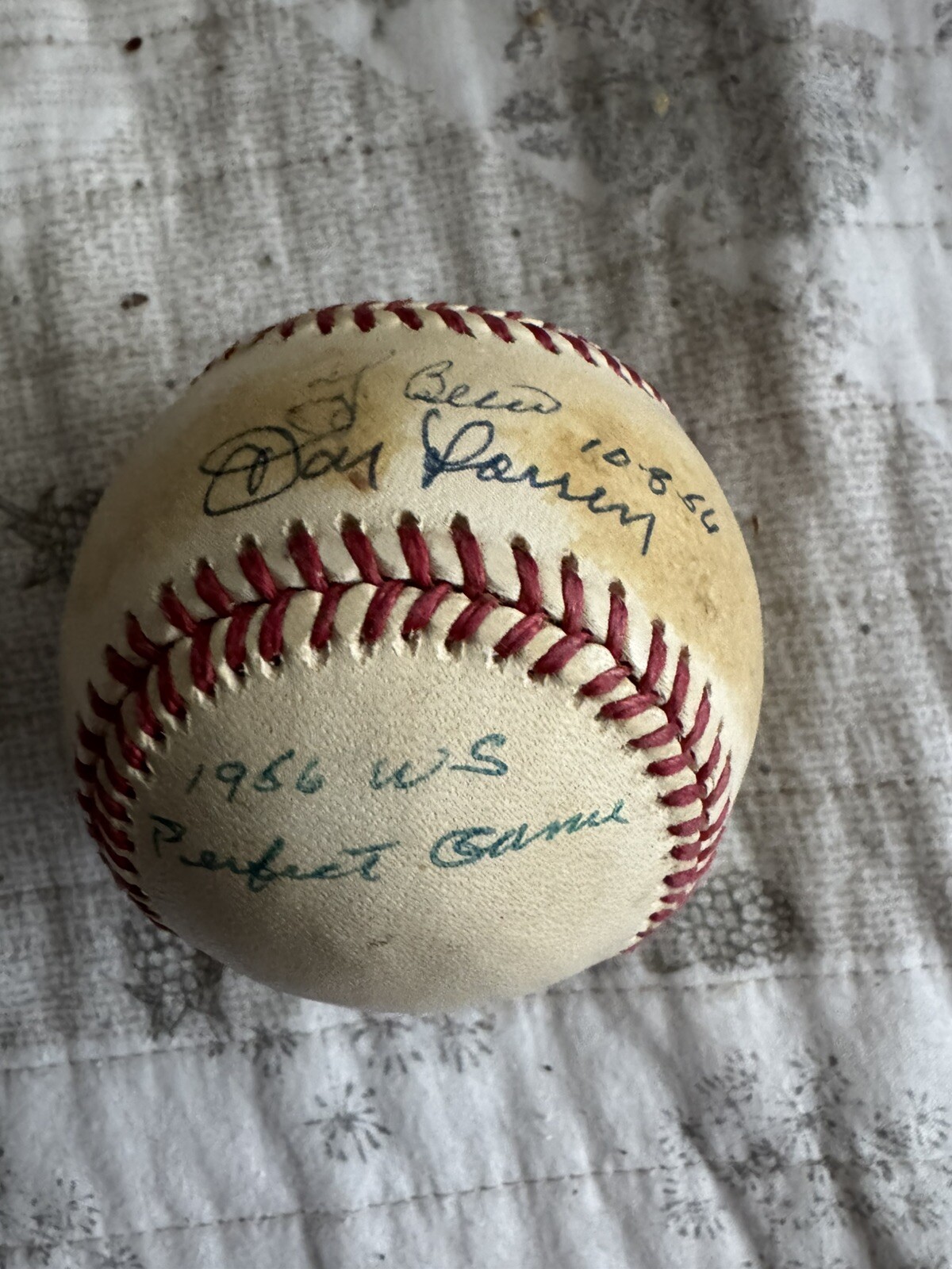 Yogi Berra and Dan Larson perfect game autograph special | eBay