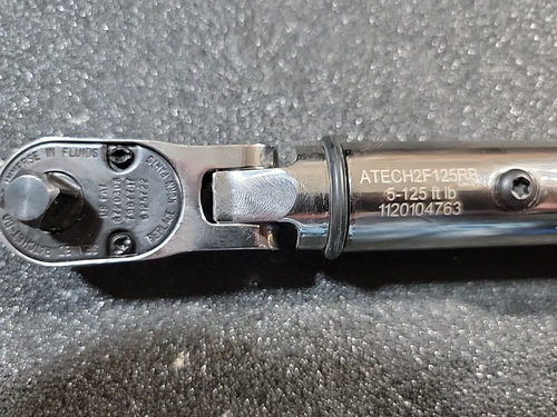 Snap-on TECH2FR100 3/8" Drive Techwrench Flex-Head Torque Wrench for ...