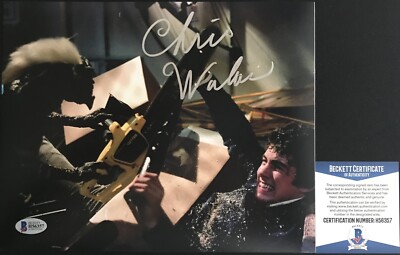 CLASSIC!!! Chris Walas Signed GREMLINS 8x10 Photo #3 STRIPE Beckett BAS ...